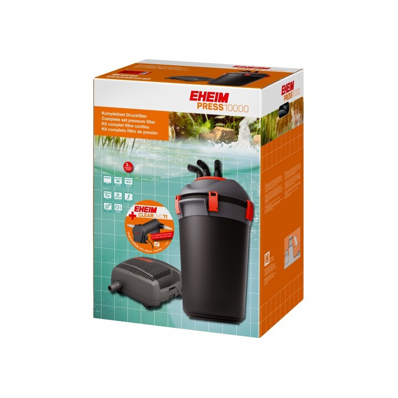 EHEIM Press 10000 + EHEIM ClearUVC11 - Aquaeden